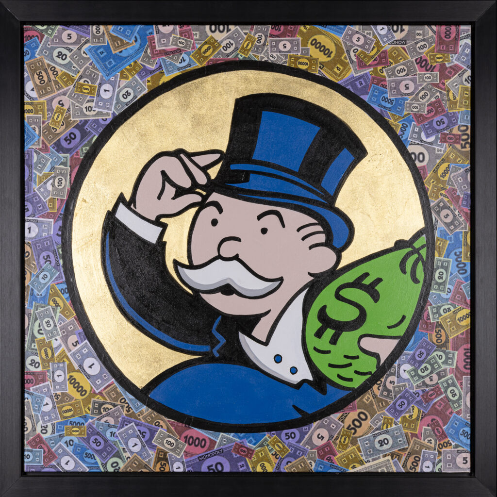 Catch Me If You Can, I Am the Monopoly Man - Arts Garage
