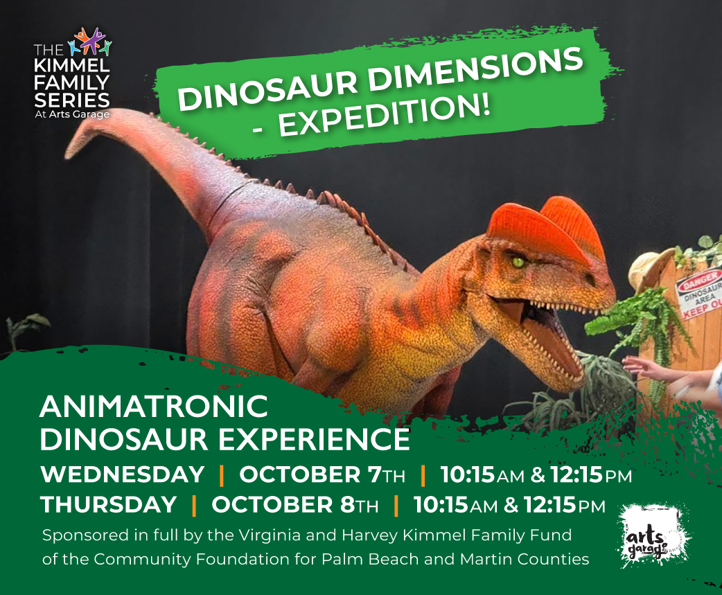 The Kimmel Family Series At Arts Garage: Dinosaur Dimensions ...